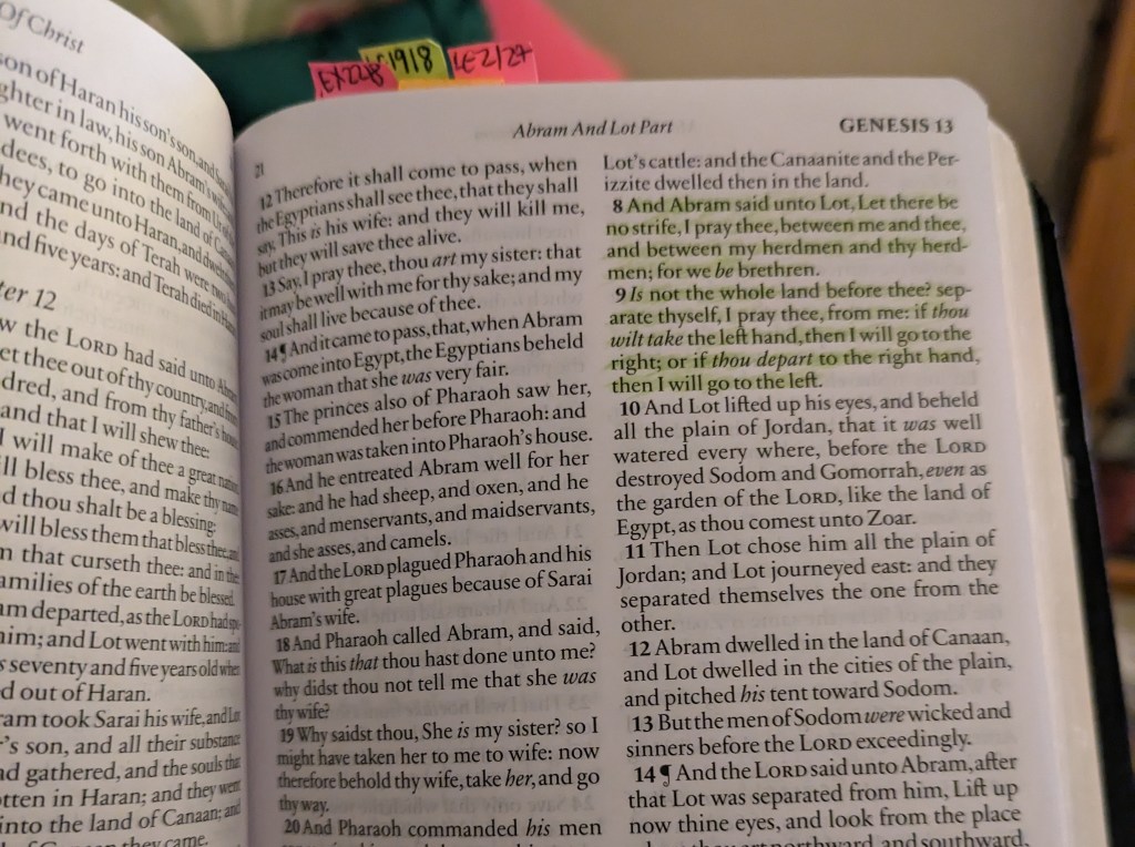 Highlighted Scriptures: Genesis – That Holy Girl